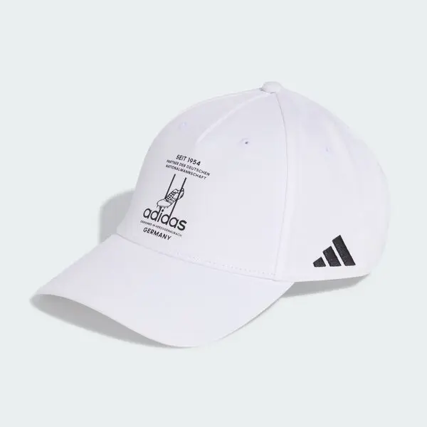 Adidas Germany Baseball Cap - White / Black