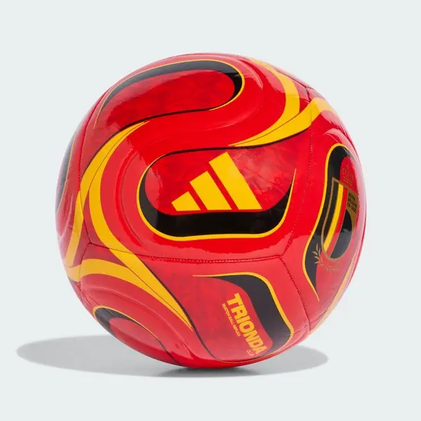Adidas Trionda Belgium Home Club Ball - Red / Team Power Red 2 / Black