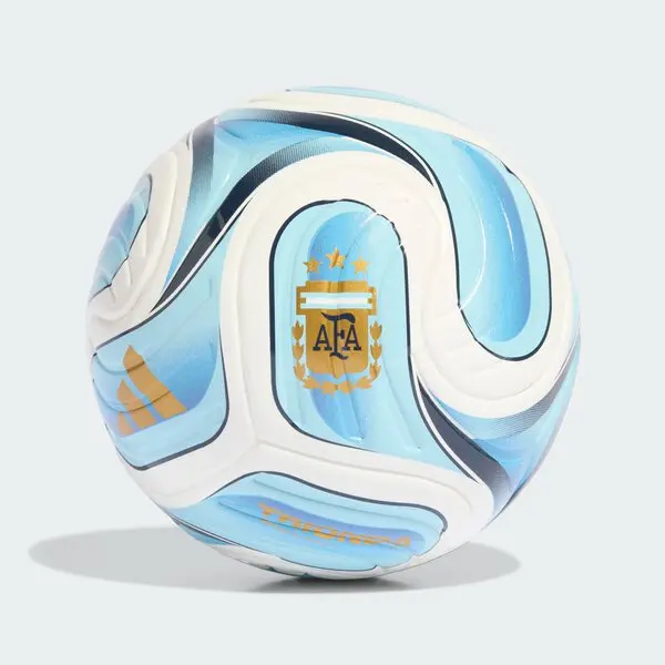 Adidas Trionda Argentina Home Mini Ball - White / Icey Blue / Light Blue