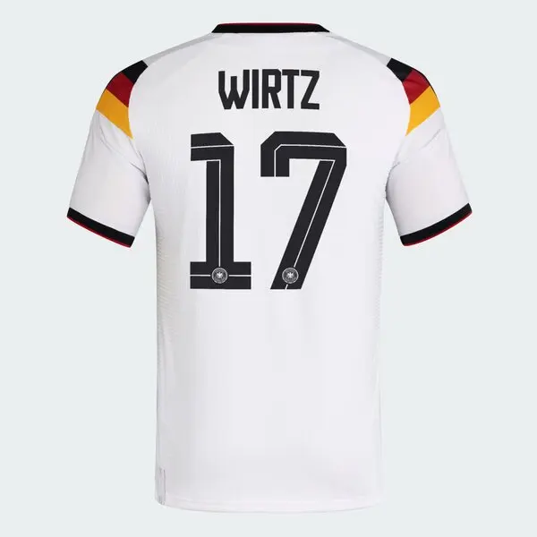 Adidas Germany 26 Home Wirtz Authentic Jersey - White / Soccr-ger-syv