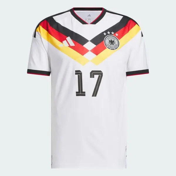 Adidas Germany 26 Home Wirtz Authentic Jersey - White / Soccr-ger-syv