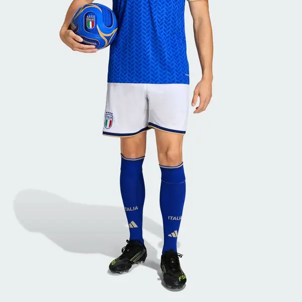 Adidas Italy 26 Home Shorts - White
