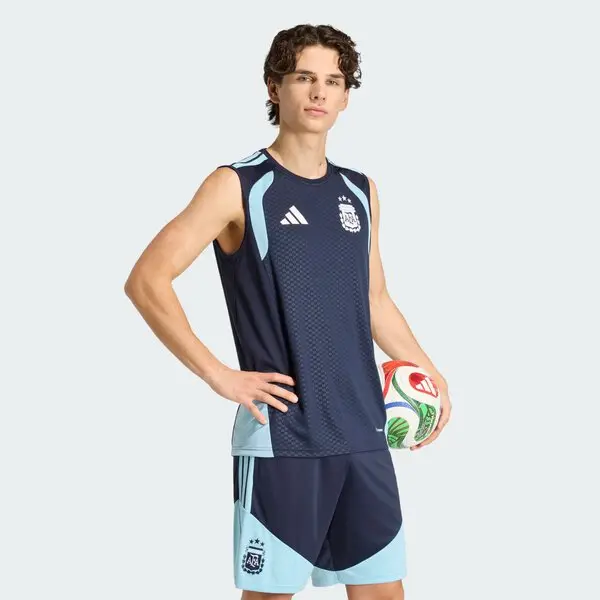 Adidas Argentina 26 Tiro Sleeveless Jersey - Night Navy