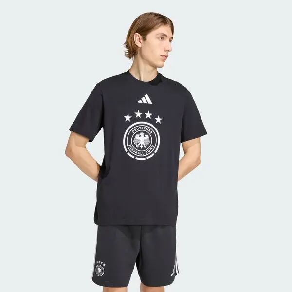 Adidas Germany Dna Graphic T-shirt - Black