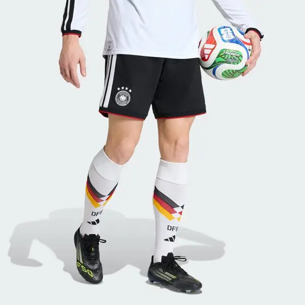 Adidas Germany 26 Home Shorts - Black