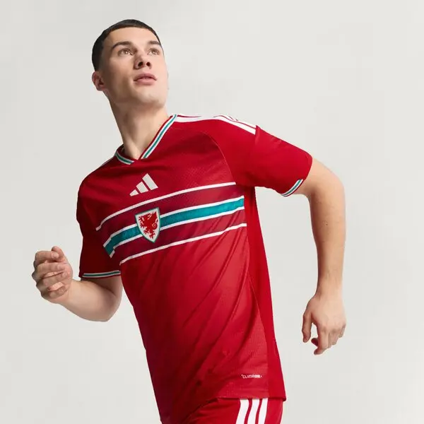 Adidas Wales 26 Home Authentic Jersey
