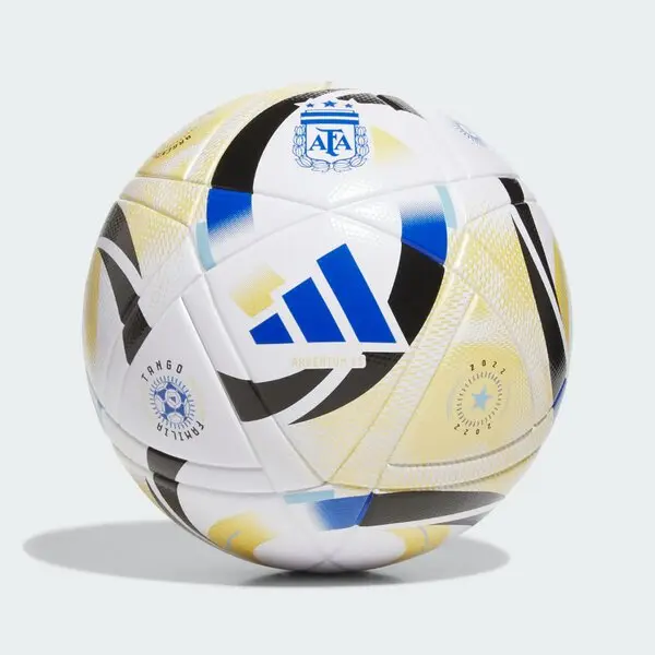 Adidas Argentina 25 League Ball - White / Icey Blue / Glow Blue / Black