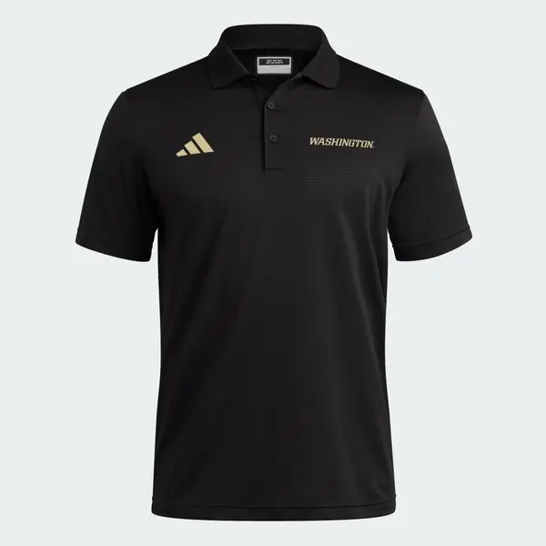 Adidas Washington Huskies Coaches Ottoman Polo