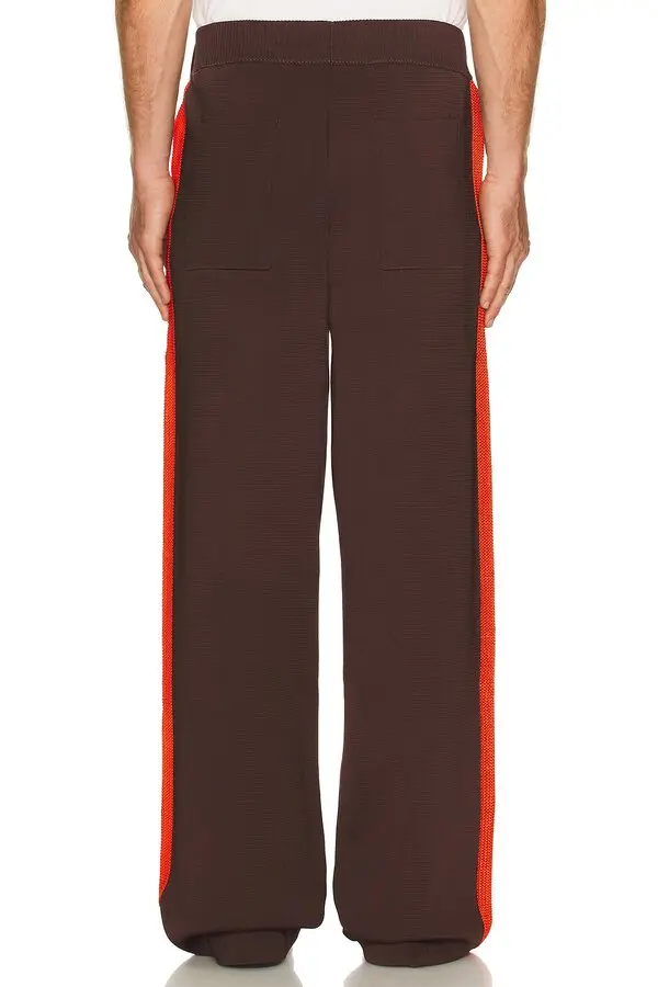 WALES BONNER Tide Track Pant - Brown