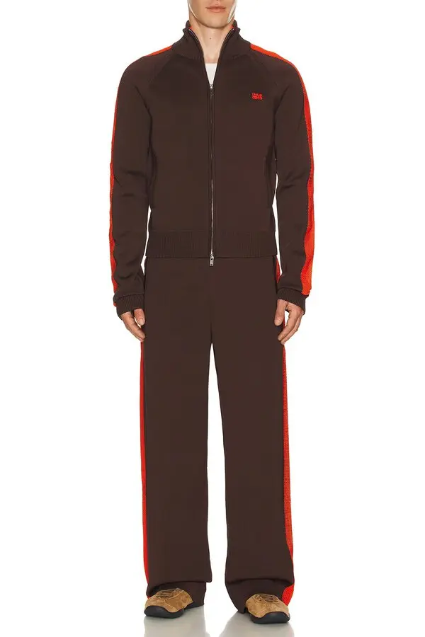 WALES BONNER Tide Track Pant - Brown