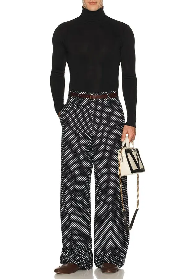 Valentino Garavani Wide Leg Pants