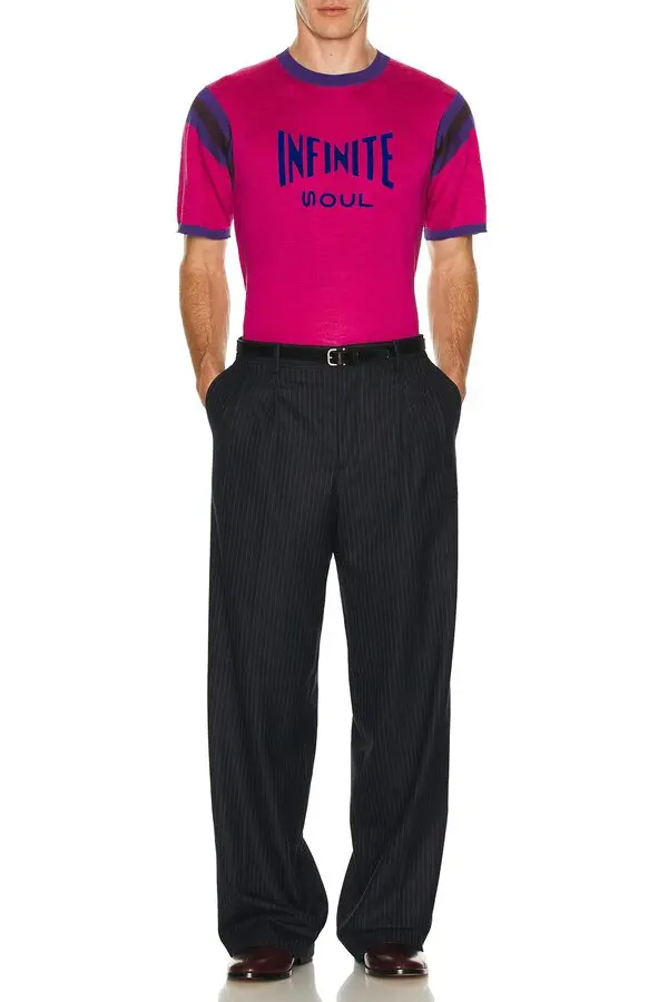 WALES BONNER Soul Tee In Pink