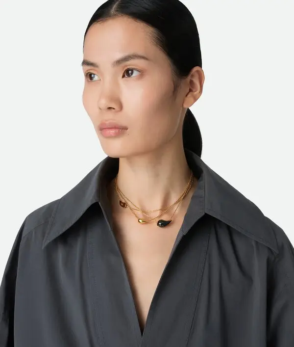 BOTTEGA  VENETA Drop Marble Necklace