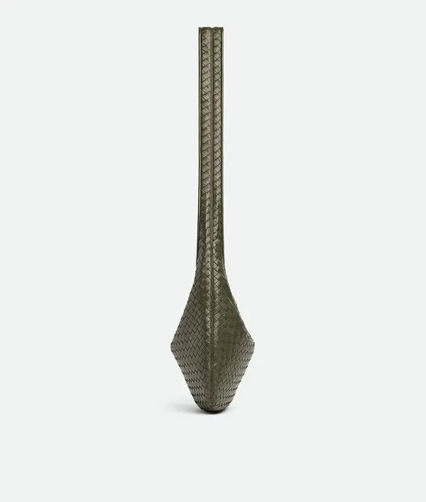 Bottega Veneta Intrecciato Nappa Fluffy Cross-body Bag - Crocodile