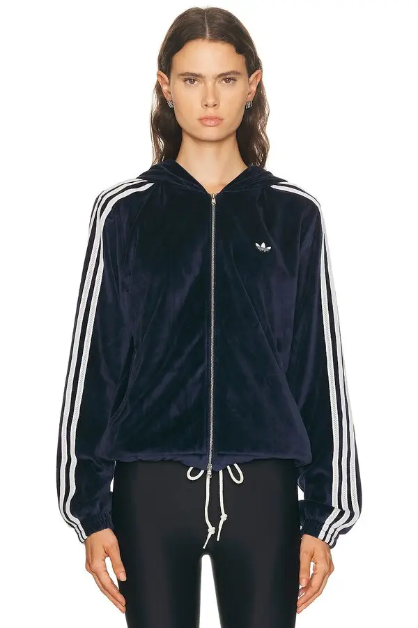 WALES BONNER X ADIDAS Velour Track Jacket