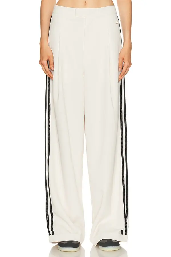 WALES BONNER X ADIDAS Wide Leg Trousers - Wonder White