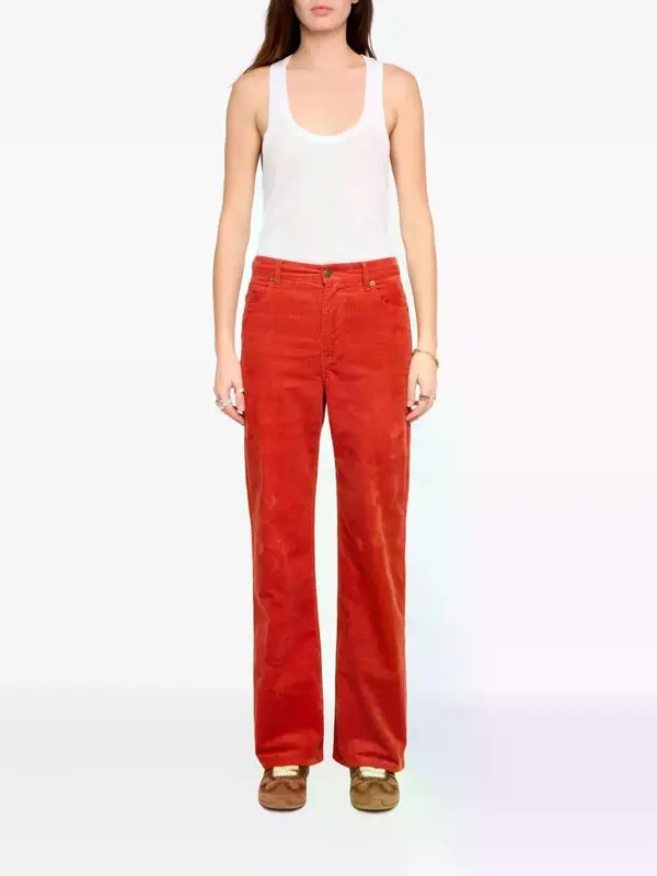 Zadig&Voltaire Evy Corduroy Trousers - Red