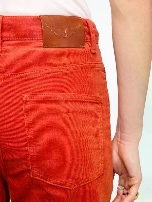 Zadig&Voltaire Evy Corduroy Trousers - Red