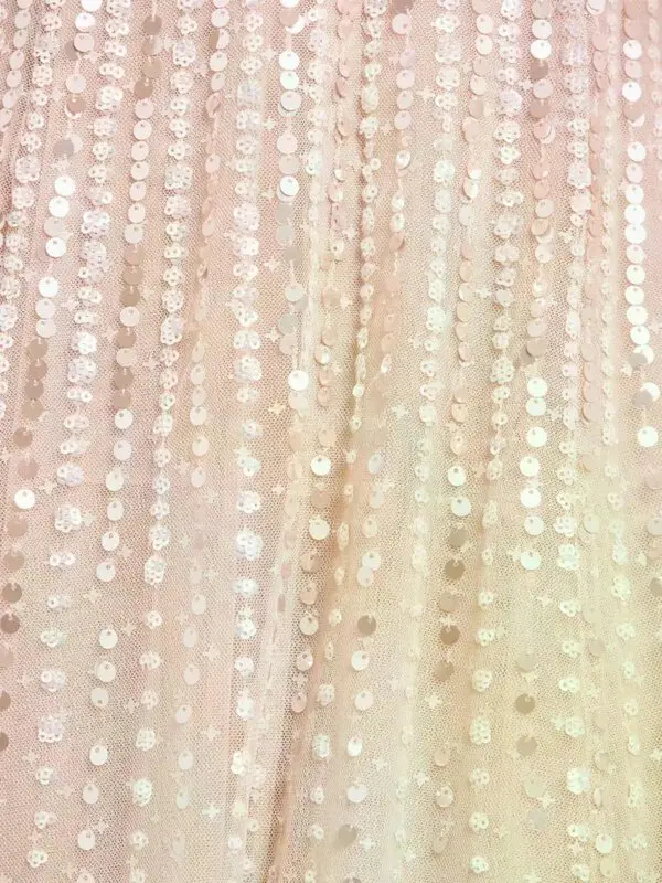 NEEDLE & THREAD Sequin-embellished Midi Dress - Neutrals