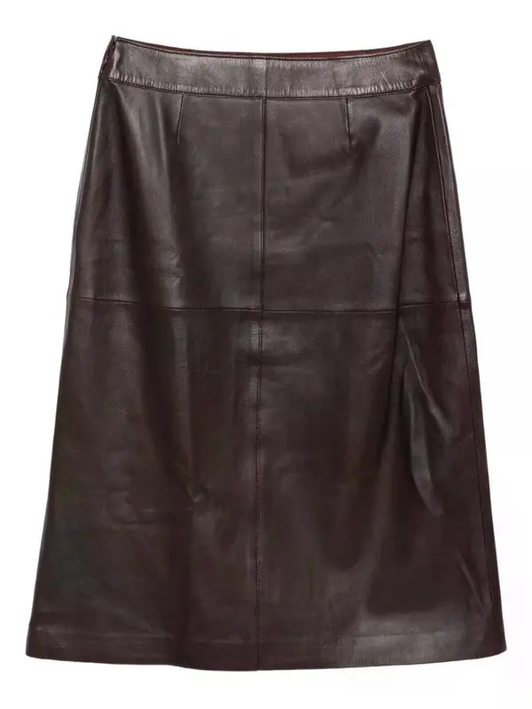 JOSEPH Sèvres Nappa Leather Skirt