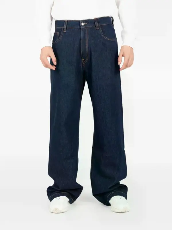 SOCIETE ANONYME Cotton Wide Leg Jeans