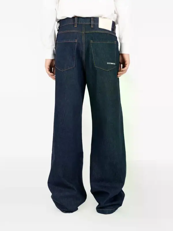 SOCIETE ANONYME Cotton Wide Leg Jeans