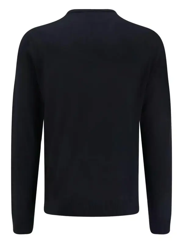 Alpha Studio Crew-neck Sweater - Blue