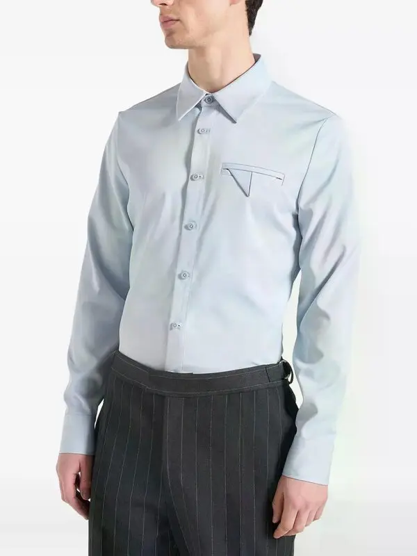 Manière De Voir Tom Slim-fit Tailored Stretch Shirt