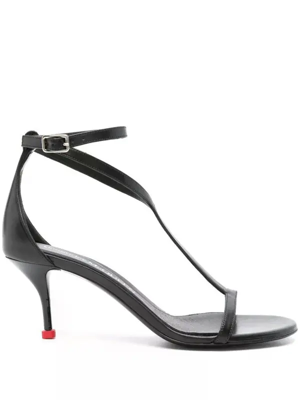 Alexander McQueen Harness Leather Sandals