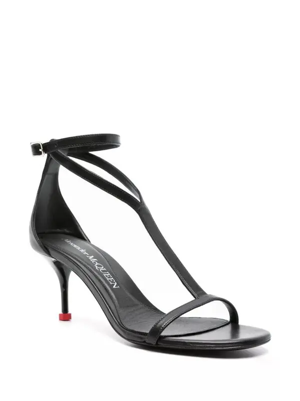 Alexander McQueen Harness Leather Sandals