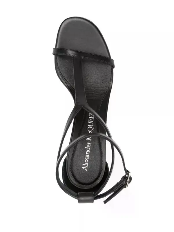 Alexander McQueen Harness Leather Sandals