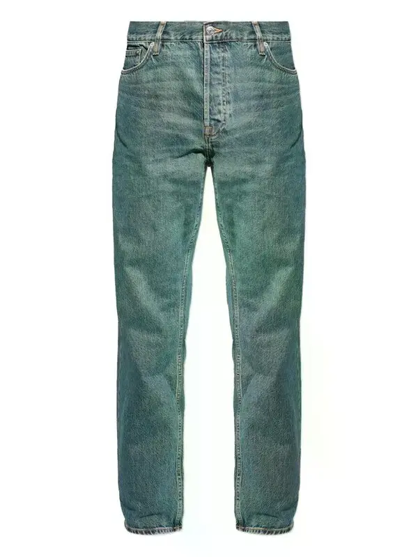 SAMSOE SAMSOE Saeddie Button-fastening Jeans - Blue