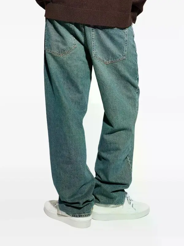 SAMSOE SAMSOE Saeddie Button-fastening Jeans - Blue