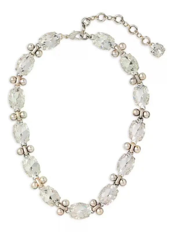 ROXANNE ASSOULIN The Jumping Jack Flash Collar Necklace - Silver