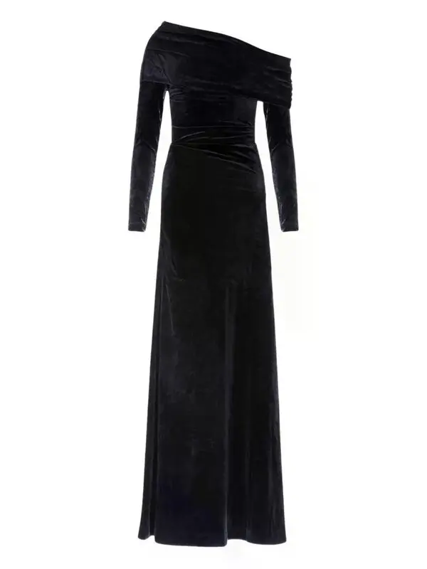 NEEDLE & THREAD Nova One-shoulder Maxi Dress