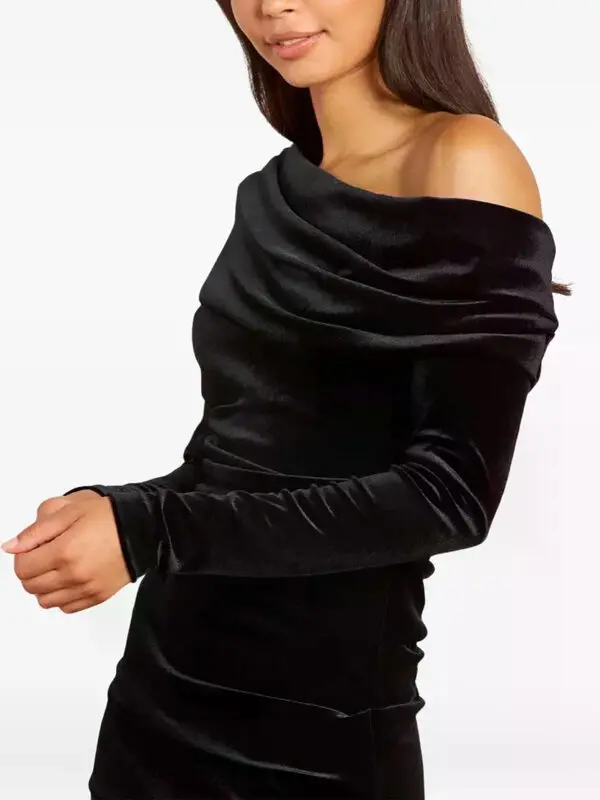NEEDLE & THREAD Nova One-shoulder Maxi Dress