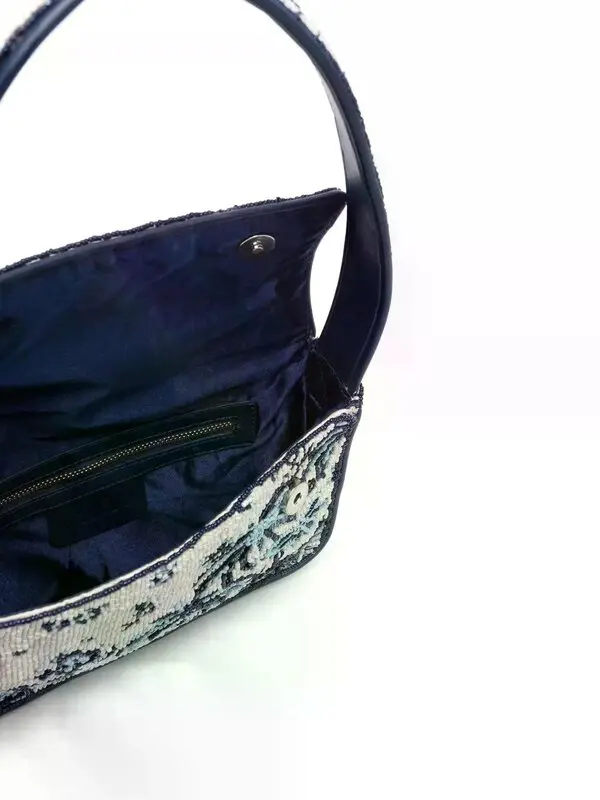 Staud Tommy Beaded Shoulder Bag
