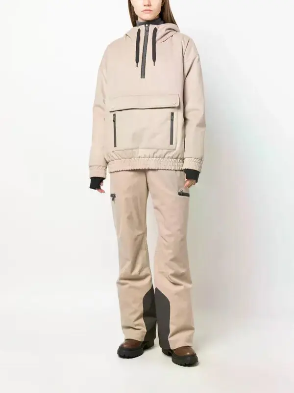 Brunello Cucinelli Half Zipped Long-sleeve Hoodie