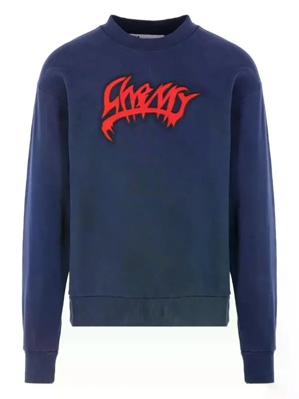 CHERRY WORLD Logo Crew-neck Sweatshirt