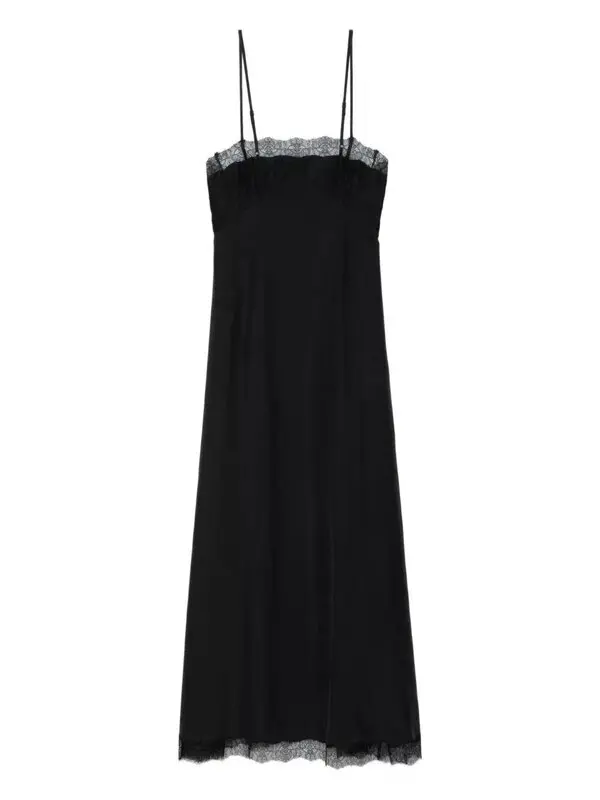 Zadig&Voltaire Ridar Lace Midi Dress - Black