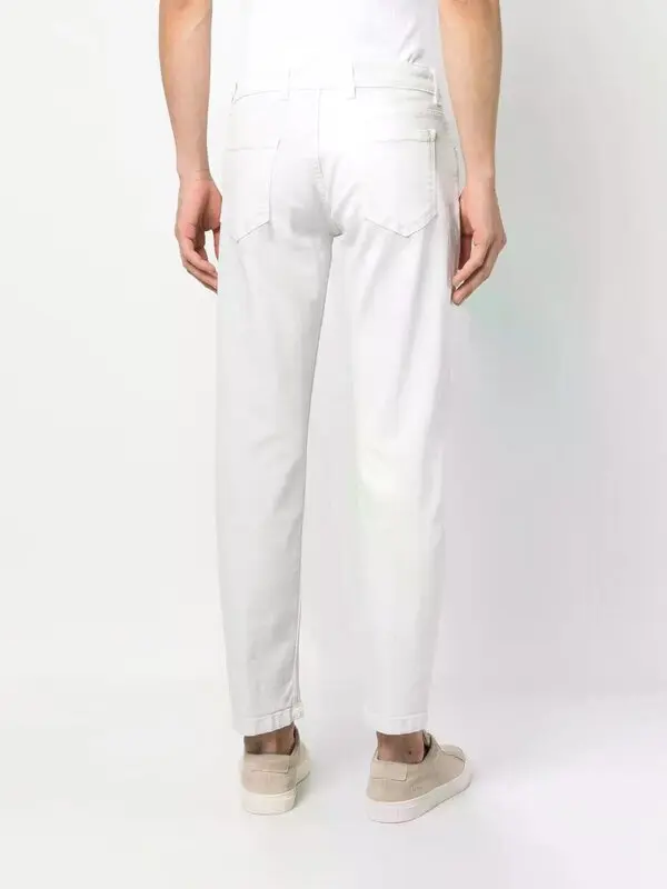 Eleventy Mid-rise Straight-leg Trousers