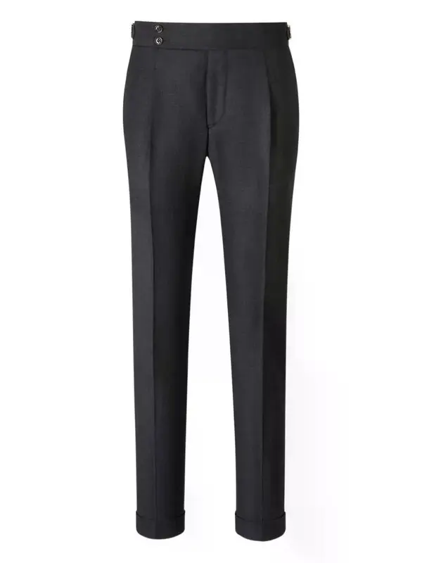 Scabal Button Detailed Trousers