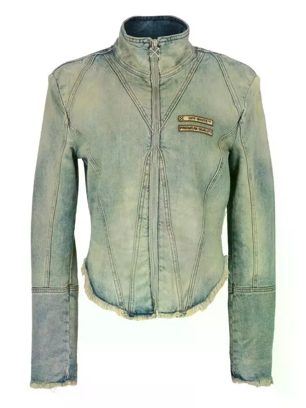 Off-White Logo Denim Jacket