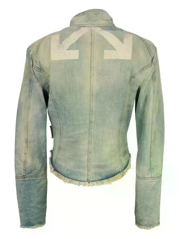 Off-White Logo Denim Jacket