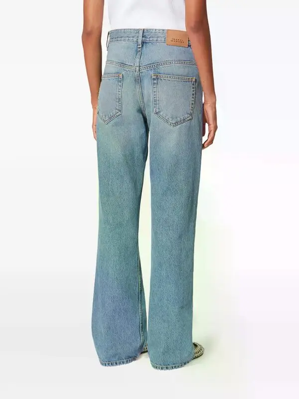 Isabel Marant Étoile Belvia Pocket Flared Jeans
