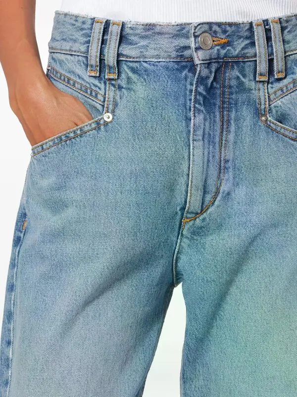Isabel Marant Étoile Belvia Pocket Flared Jeans