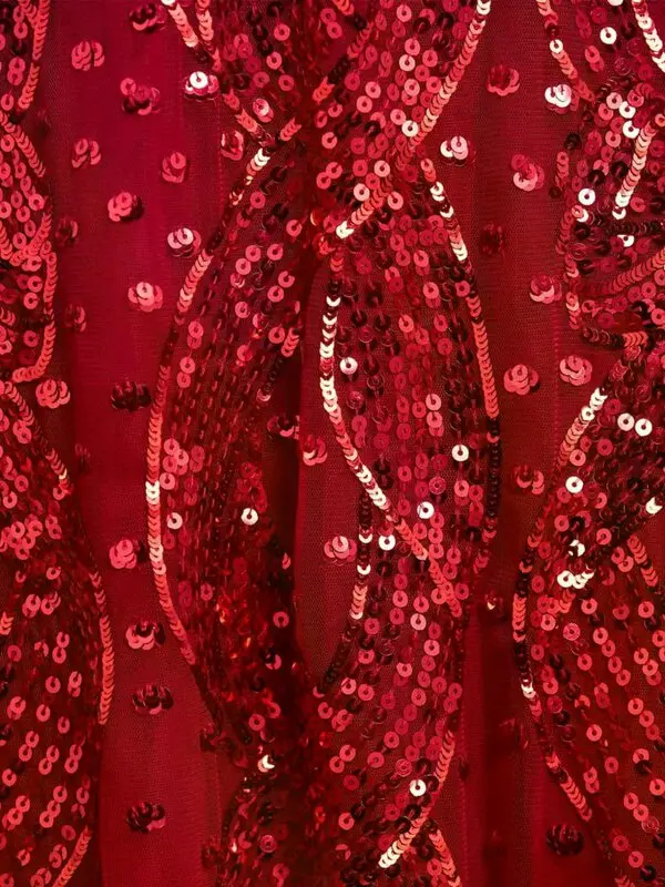 NEEDLE & THREAD Sequin-embellished Midi Dress