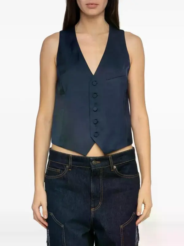 Zadig&Voltaire Button Detailed Waistcoat