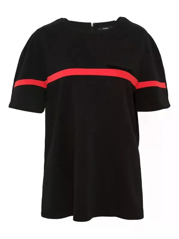 BONBOM Stripe Detail T-shirt