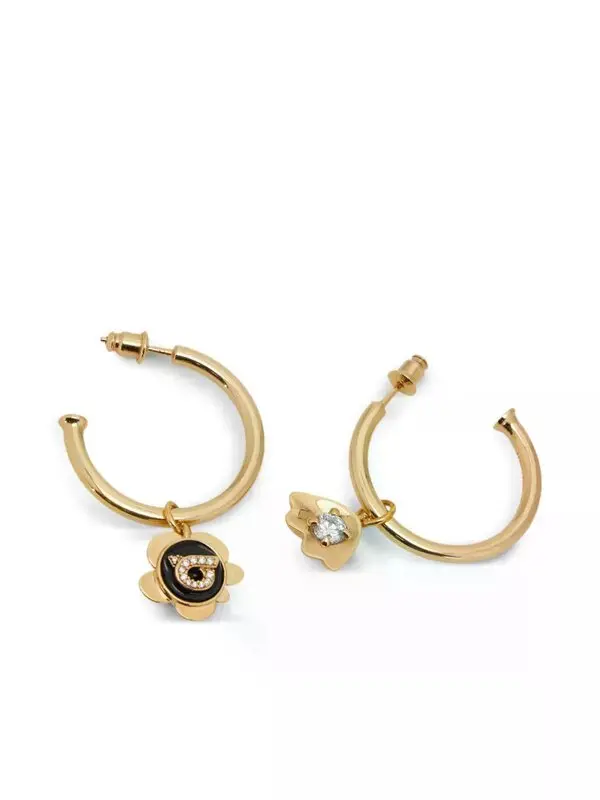 FERRAGAMO Charm Hoop Earrings
